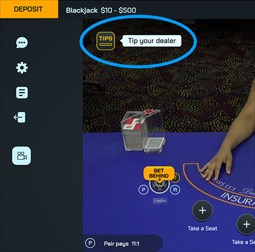 Live Dealer: Tipping The Dealer - Help Center | Bovada Casino